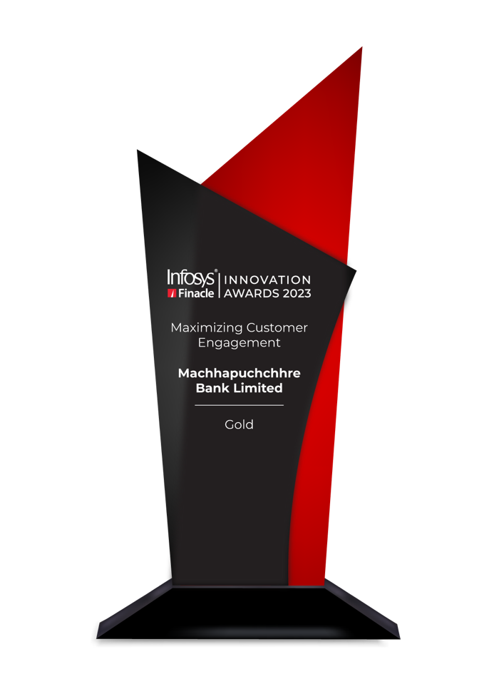 Machhapuchchhre Bank Receives Infosys Finacle Innovation Award 2023 For Its Quality Digital